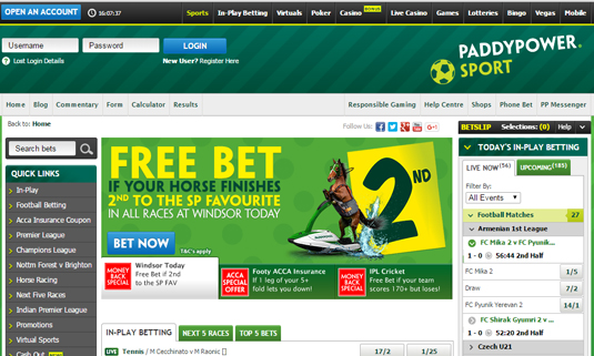 Paddy Power Online Sports Betting Review